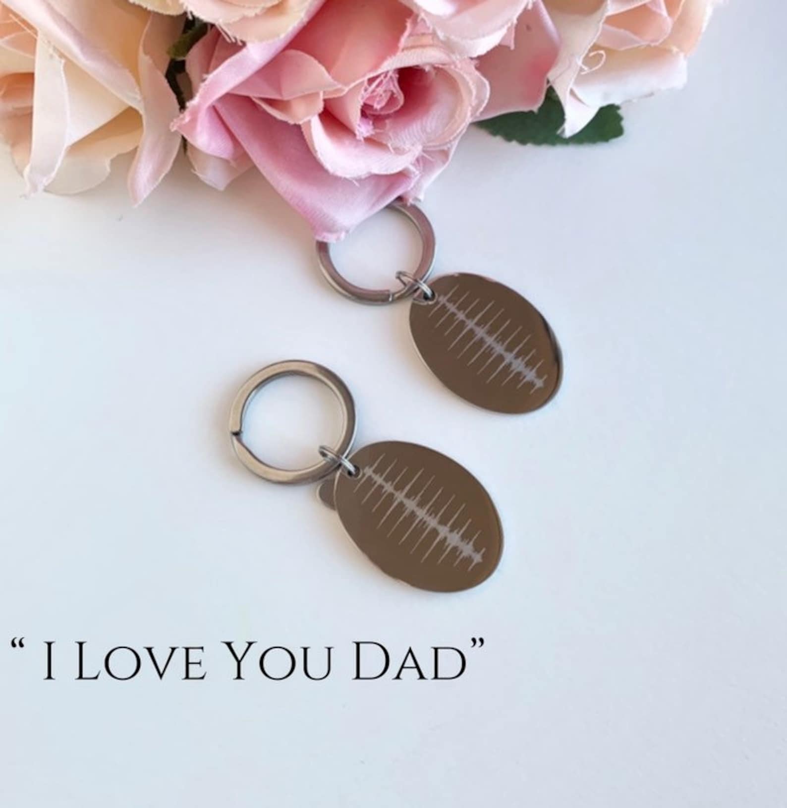 Soundwave Art Key Chain Ultrasound Key Charm Baby Sonogram - Etsy