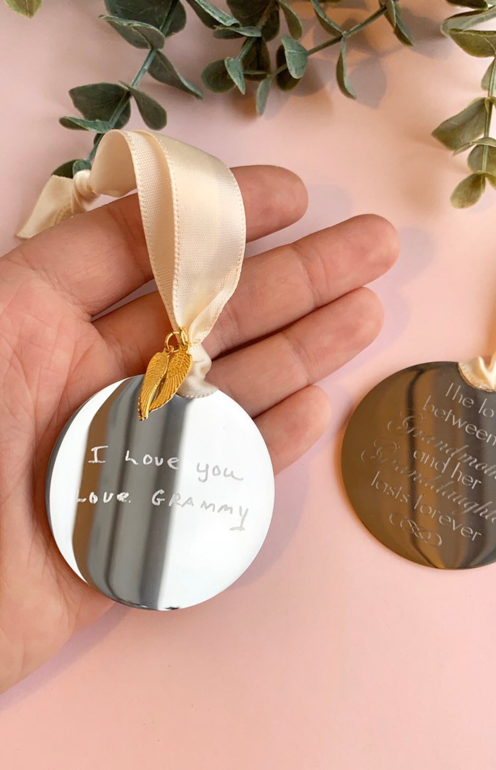 Handwriting Gifts Actual Handwriting Wall Art Love Note - Etsy