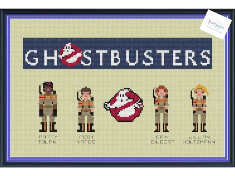 Ghostbusters Unofficial Cross Stitch DIGITAL PDF (pattern Only) - Etsy