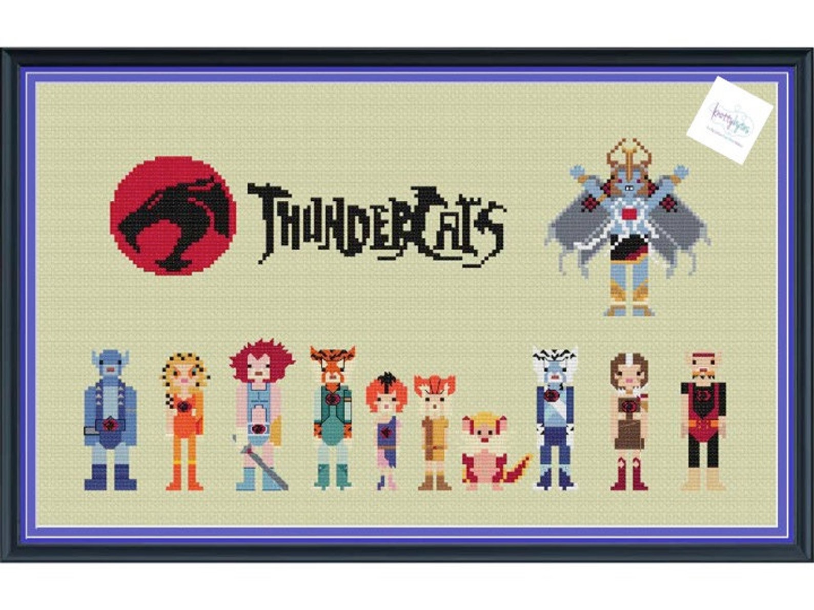 Thundercats Unofficial Cross Stitch DIGITAL PDF (pattern Only) - Etsy