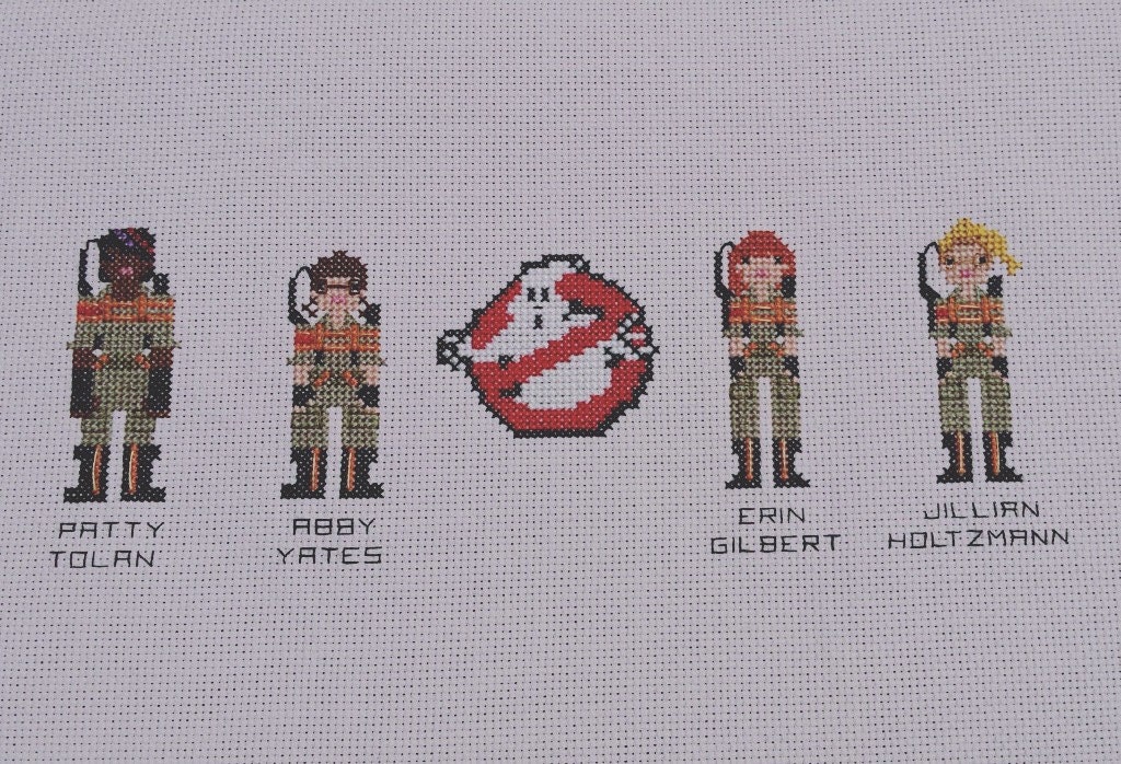 Ghostbusters Unofficial Cross Stitch DIGITAL PDF (pattern Only) - Etsy