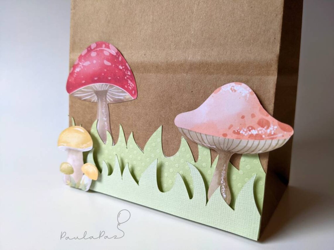 Mushrooms Party Favor Fairy Garden Favor Bag Woodland Party | Etsy