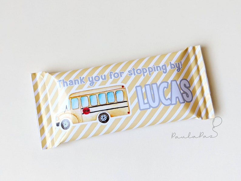 School Bus Candy Wheels on the Bus Party Favors School Bus - Etsy