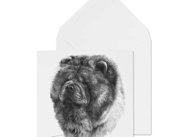 Chow Chow Birthday Card - Etsy UK