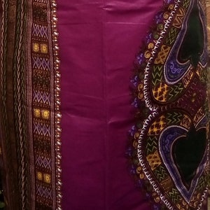 African Print Wrap Around Maxi One Size Fits up to 42 - Etsy