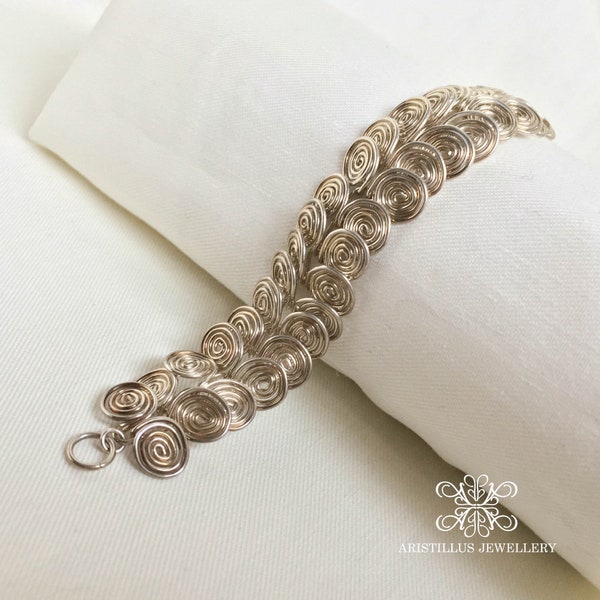 Spiral Bracelet - Etsy