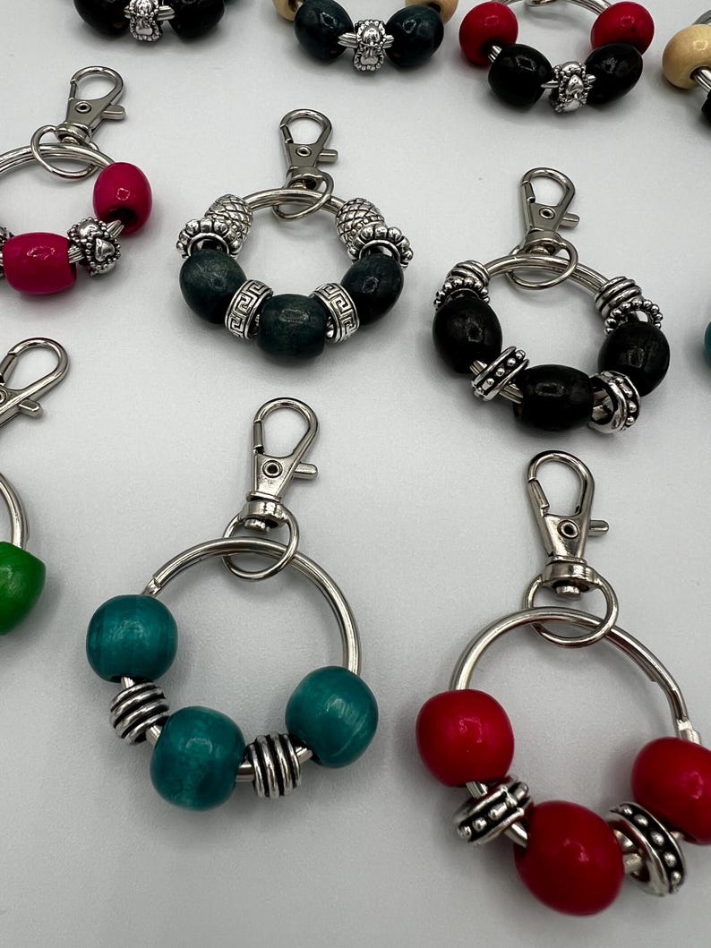 Quiet Focus, Elegant Style: Fidget Key Ring for Adults - Etsy