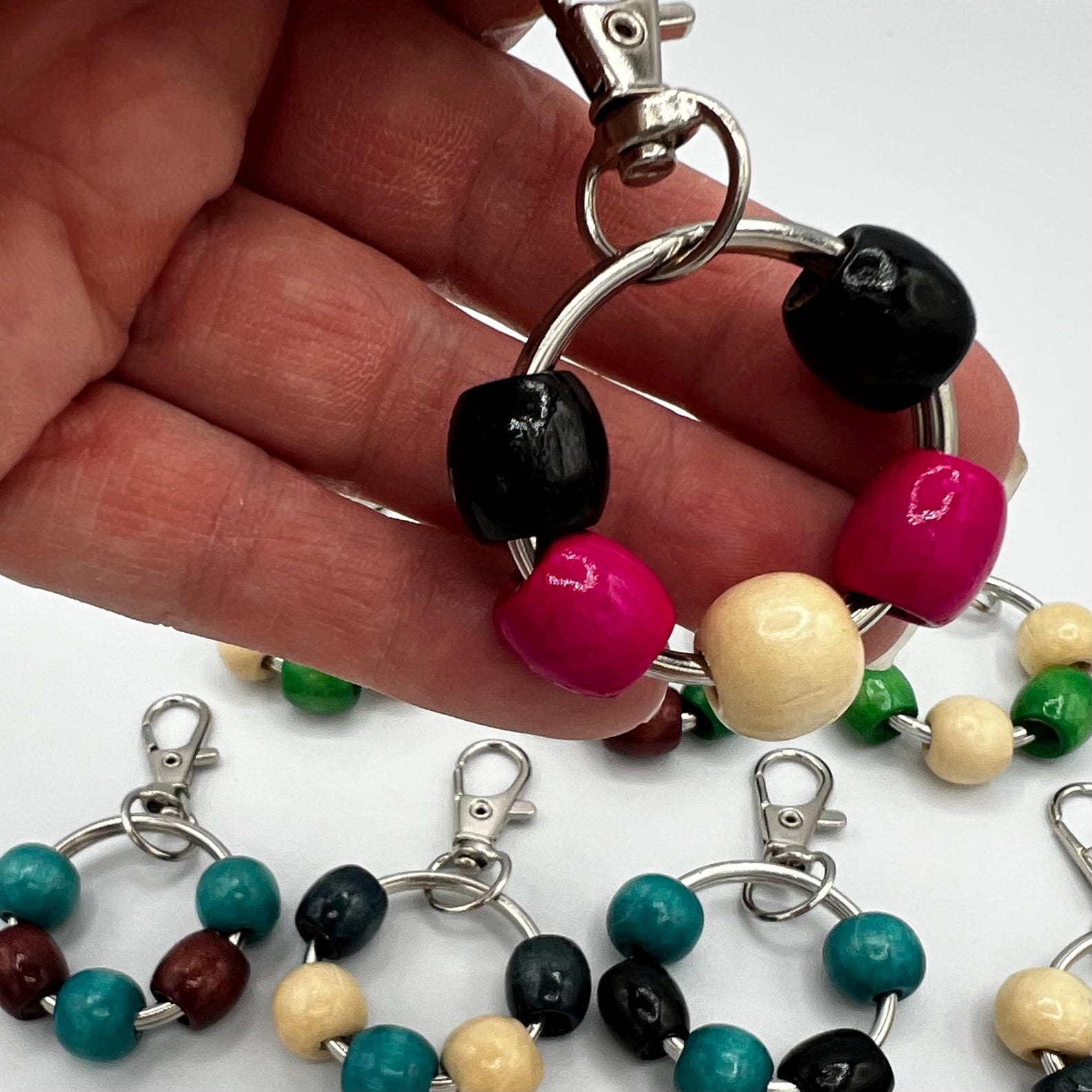 Quiet Focus, Elegant Style: Fidget Key Ring for Adults - Etsy