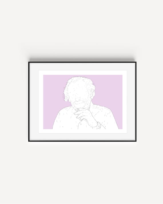 Charles Bukowski bukowski Art Print | Etsy