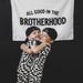 All Good in the Brotherhood Banner Fabric Tapestry Kids Wall Art ...