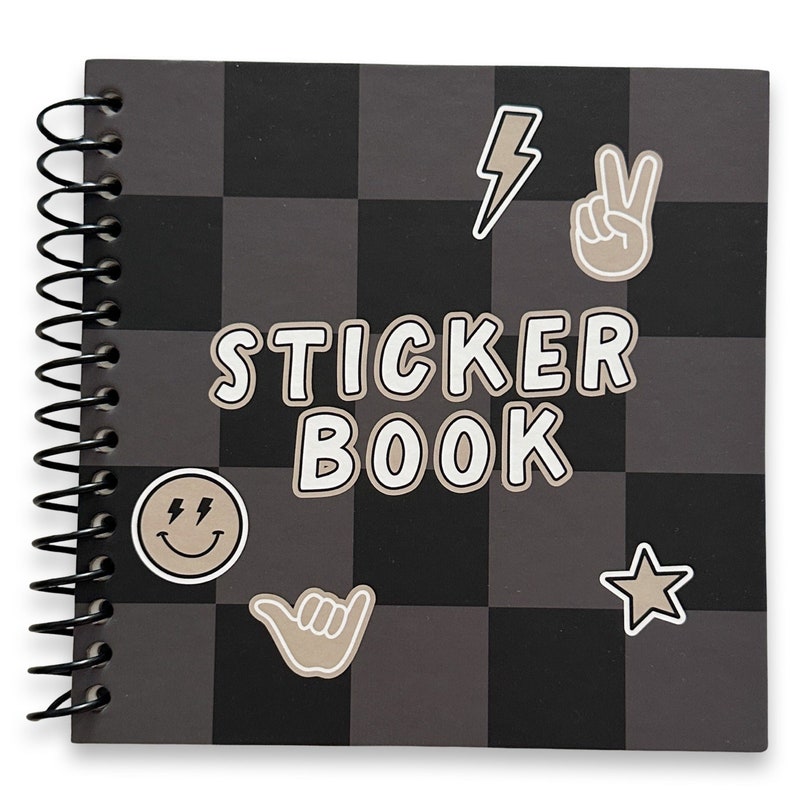 Sticker Collection Book - Etsy