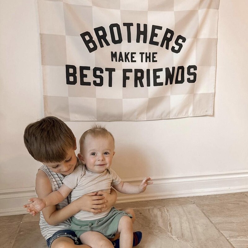 Brothers Make the Best Friends Sign - Etsy