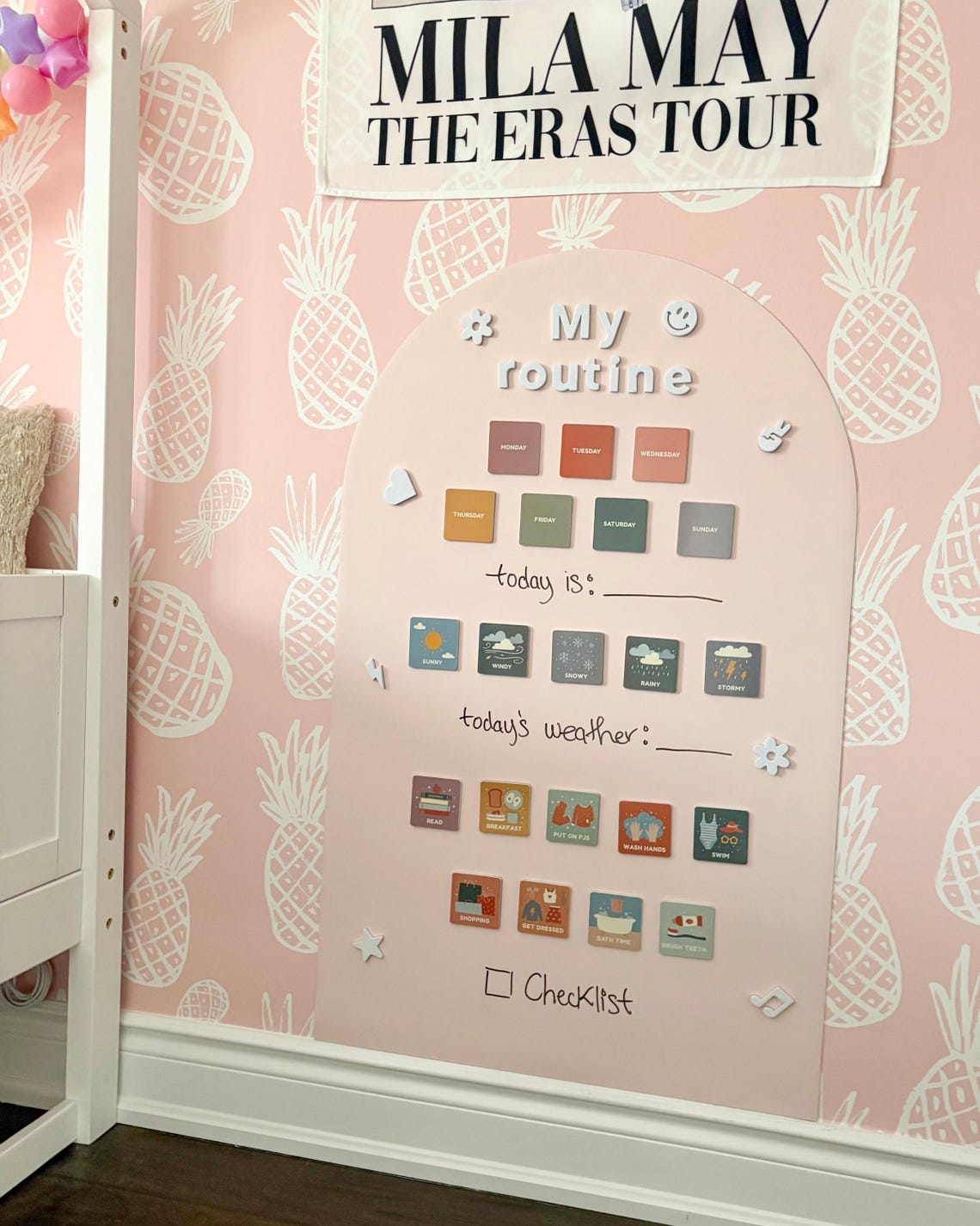 Routine Magnets for Kids – Daily Visual Schedule for Toddlers and Kids ...