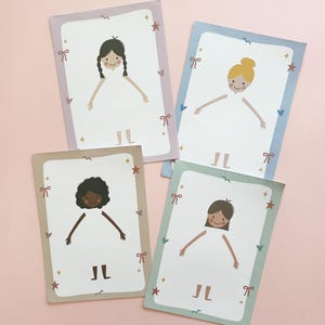 Design-a-doll Girls Pretend Play Notepad | Pretend Play Notepads for ...
