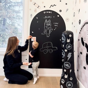 JUMBO Magic Playwall - Arch Magnetic Wall Decal for Kids (world's ...