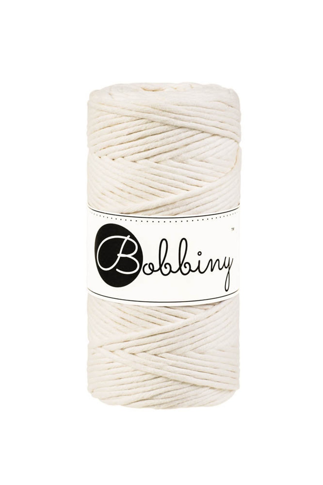 Bobbiny Natural 3mm Macrame String - Etsy