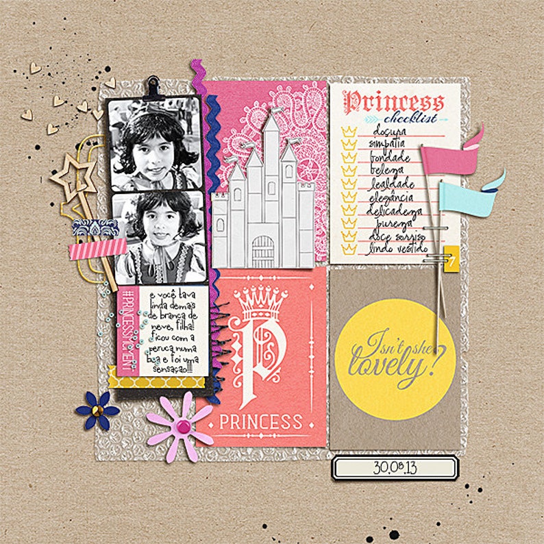 Project Mouse: Princess (journal Cards) - Perfect for Project Life ...