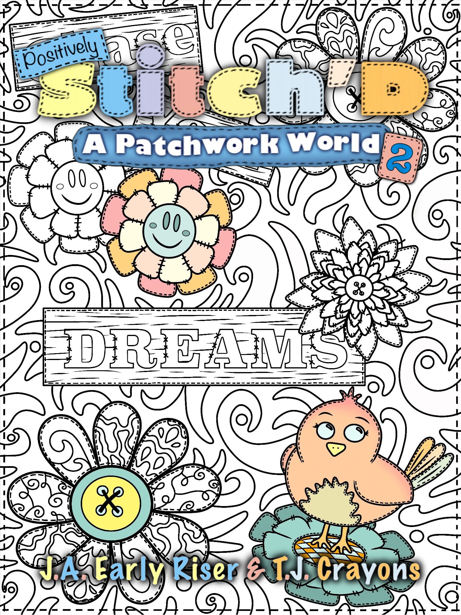 STITCH'D 2 - FULL PDF Coloring Book - Adult Coloring, Coloring ...