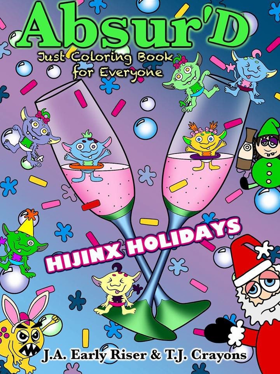 Hijinx Holidays FULL PDF Coloring Book Christmas Coloring, Halloween ...