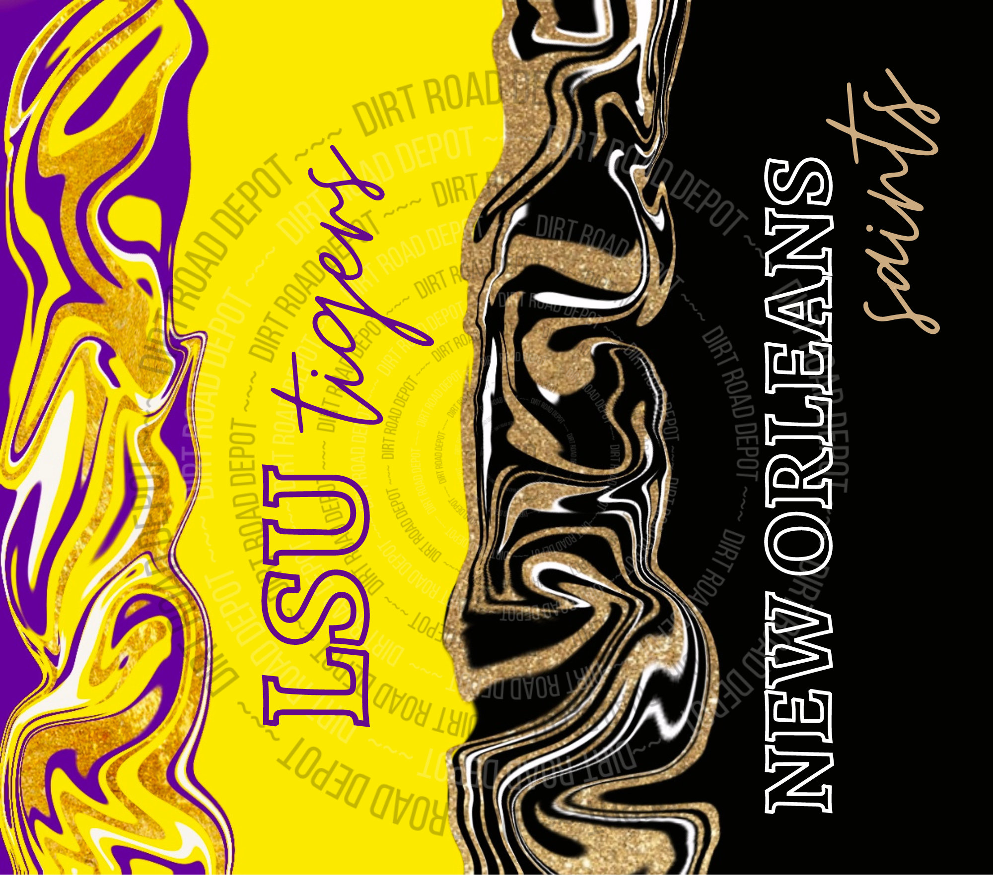 LSU / Saints 20 Oz Sublimation Tumbler Download Jpg - Etsy