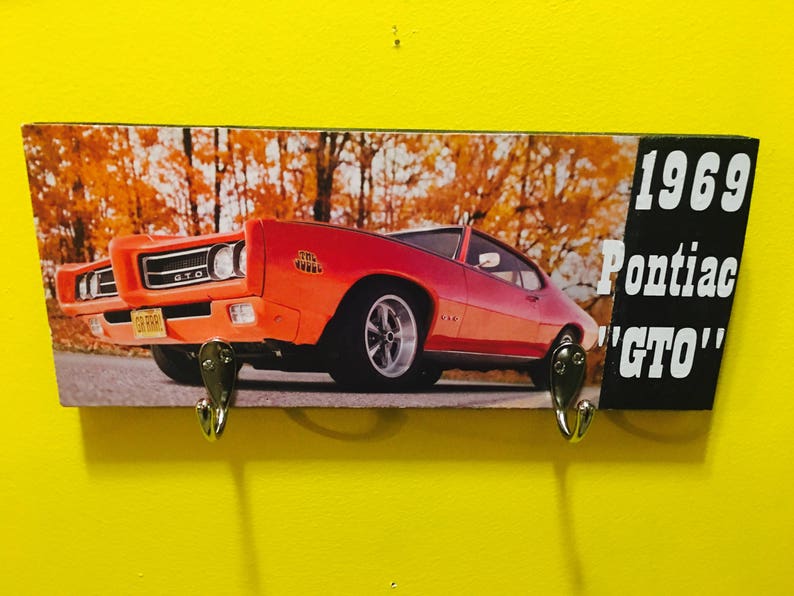 Pontiac Gto Kids Room Signs Hot Rod Gift Sports Decor | Etsy