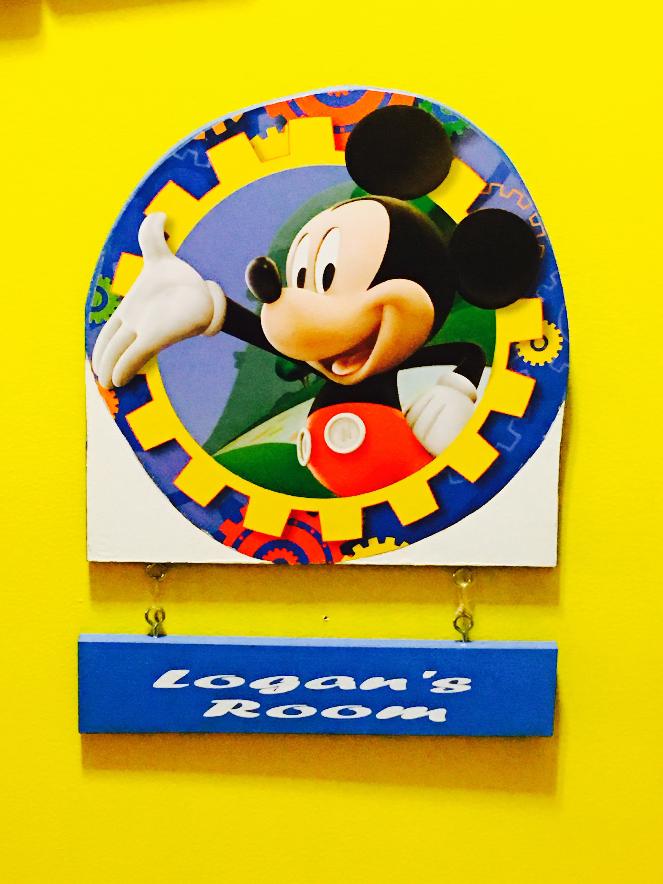 Mickey Mouse personalized kids sign kids room decor boy | Etsy