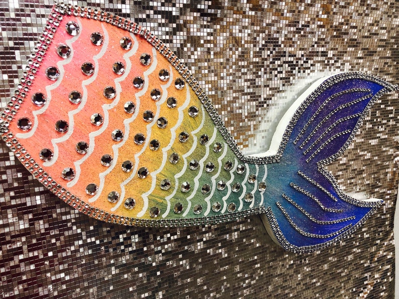 Mermaid Tails Mermaid Wall Decor Mermaid Mermaids | Etsy