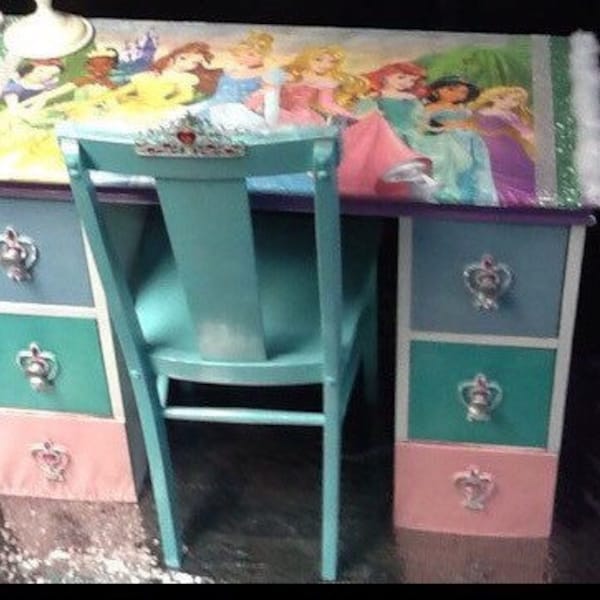 Girls Desk - Etsy