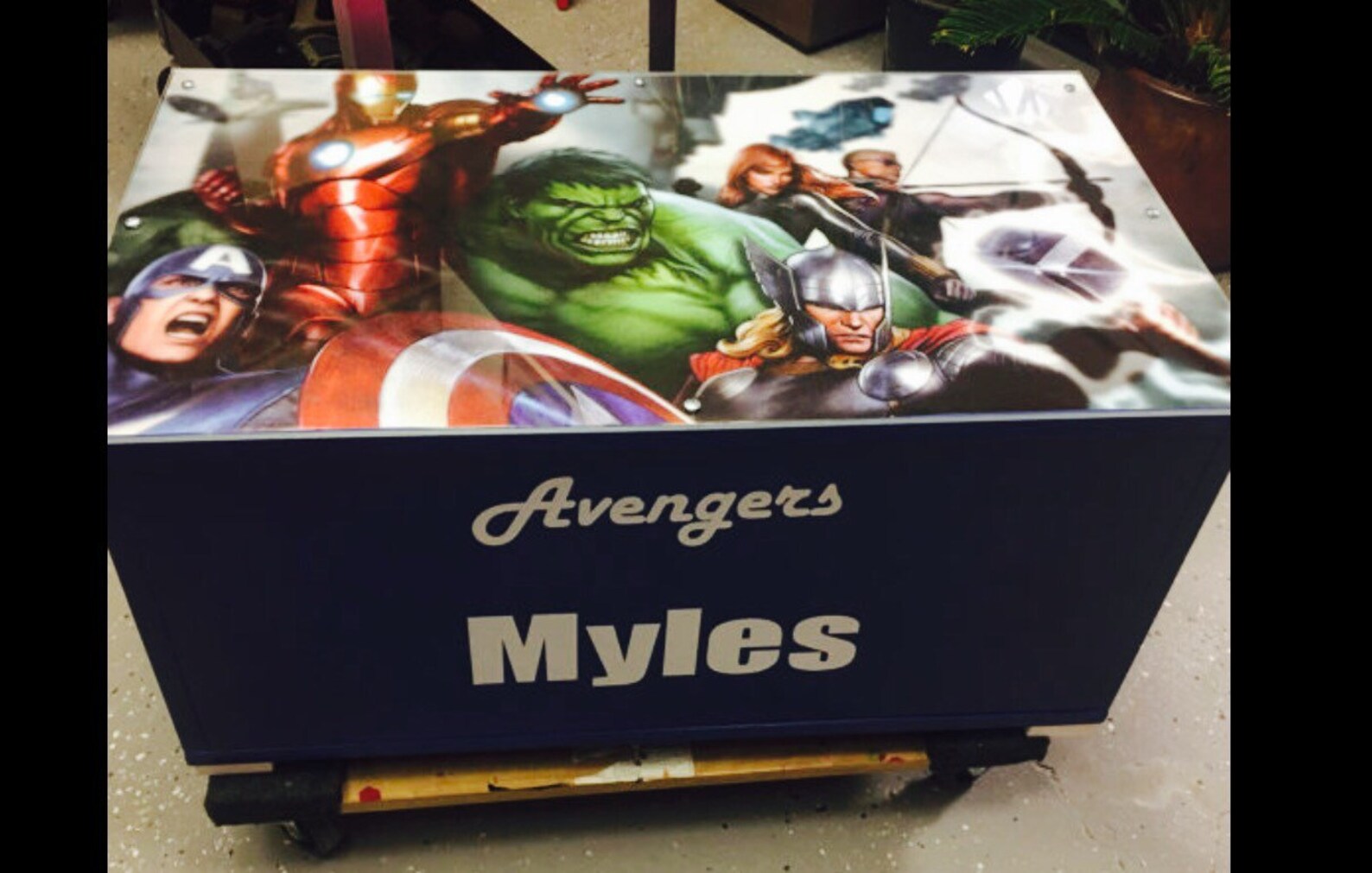 Super Hero Decor - Toy Box for Boys - Toy Boxes - Kids Toy Storage ...