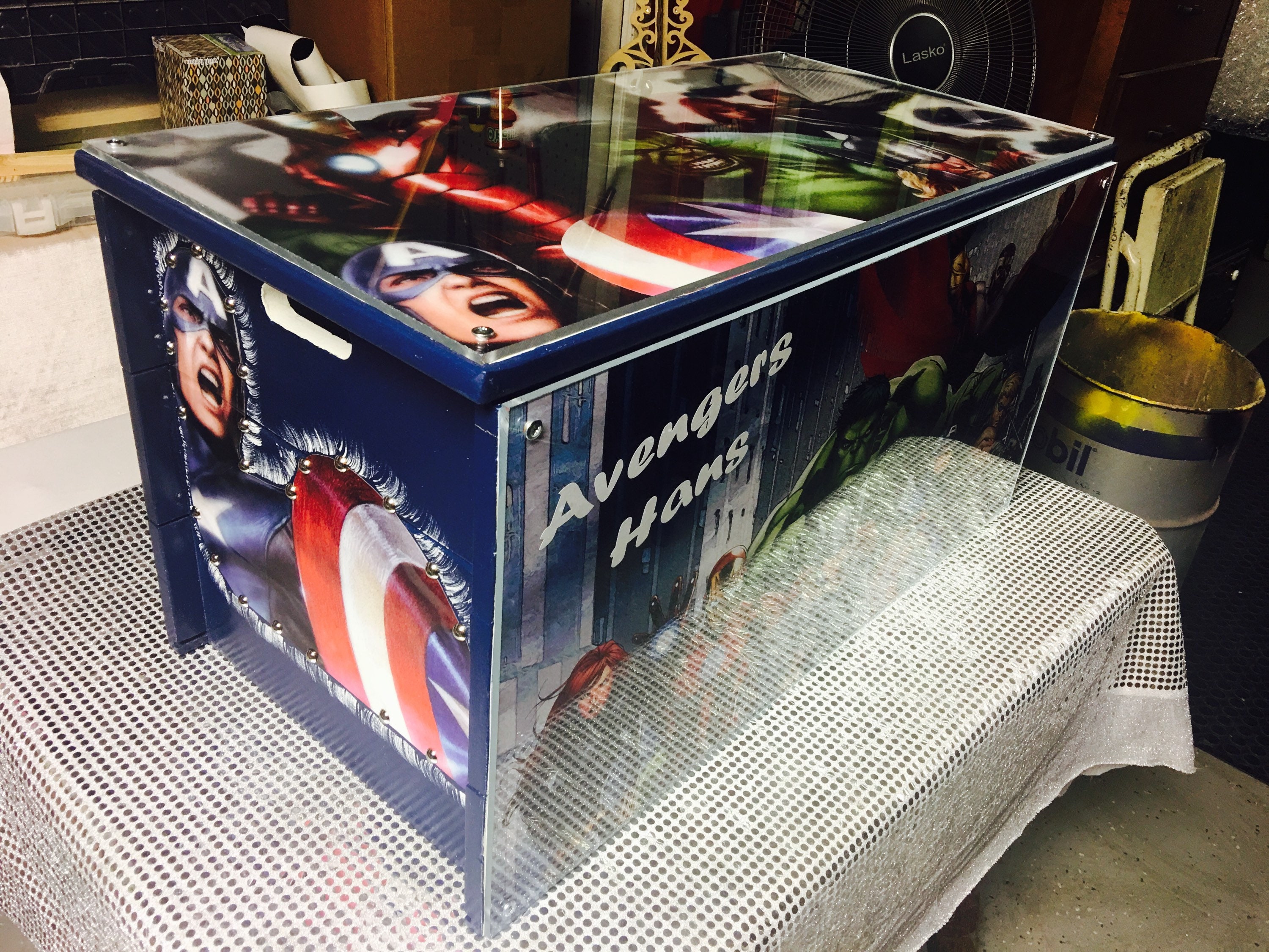 Super Hero Decor Childrens Toy Box Kids Toy Storage - Etsy