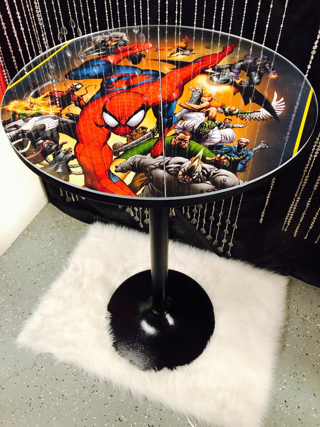 Pub Tables - Spiderman Decor - Spiderman - Super Hero Decor - Man Cave ...