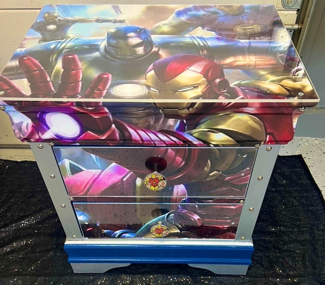 Super Hero Decor - Super Heros - Super Hero Birthday - Kids Furniture ...