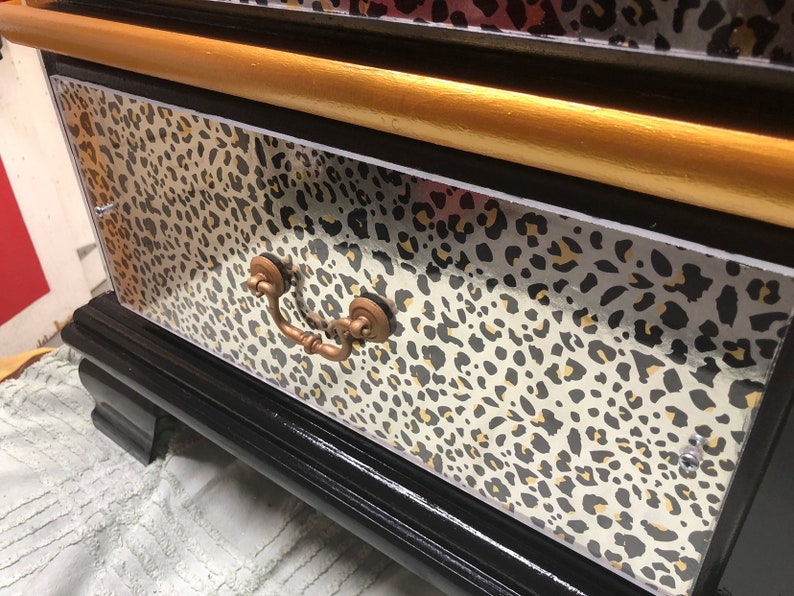 Leopard Furniture Leopard Print Leopard Table Leopard - Etsy