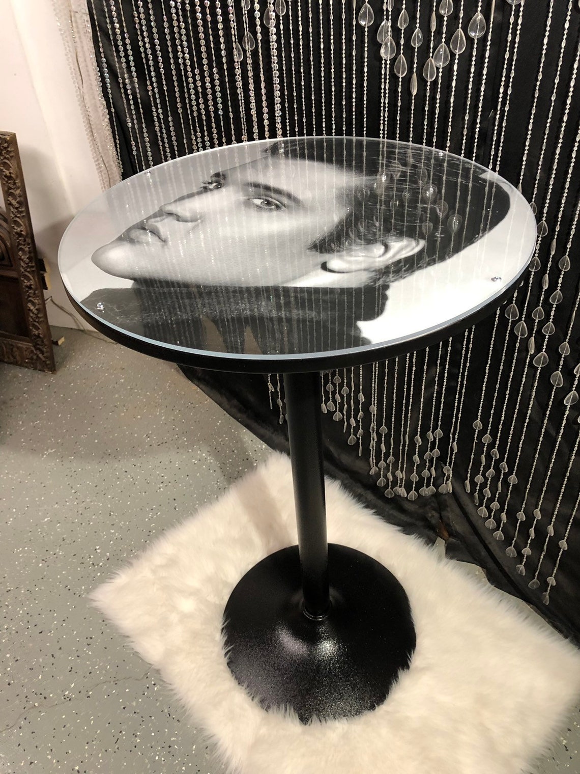 Elvis presley pub tables elvis presley decor Marilyn | Etsy