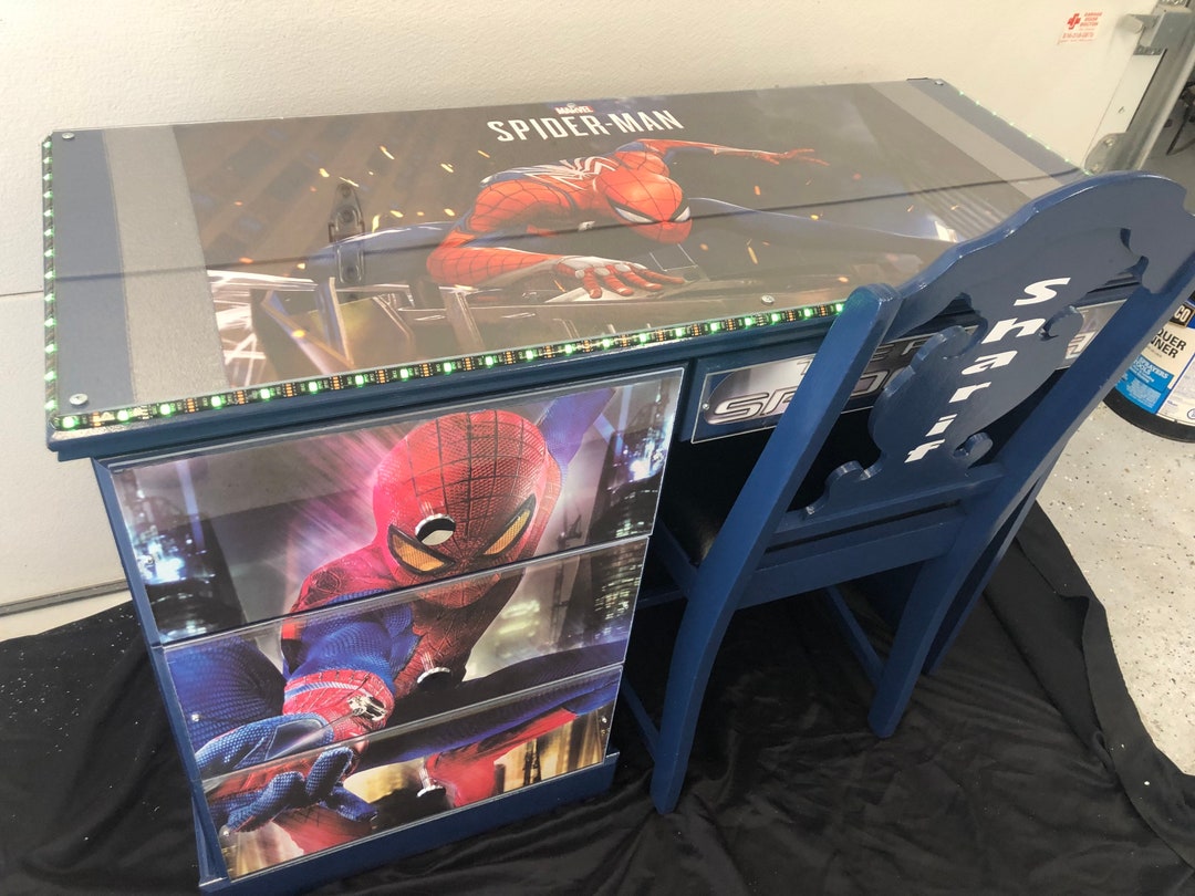 Super Hero Decor - Super Heros - Super Hero Birthday - Kids Desks ...