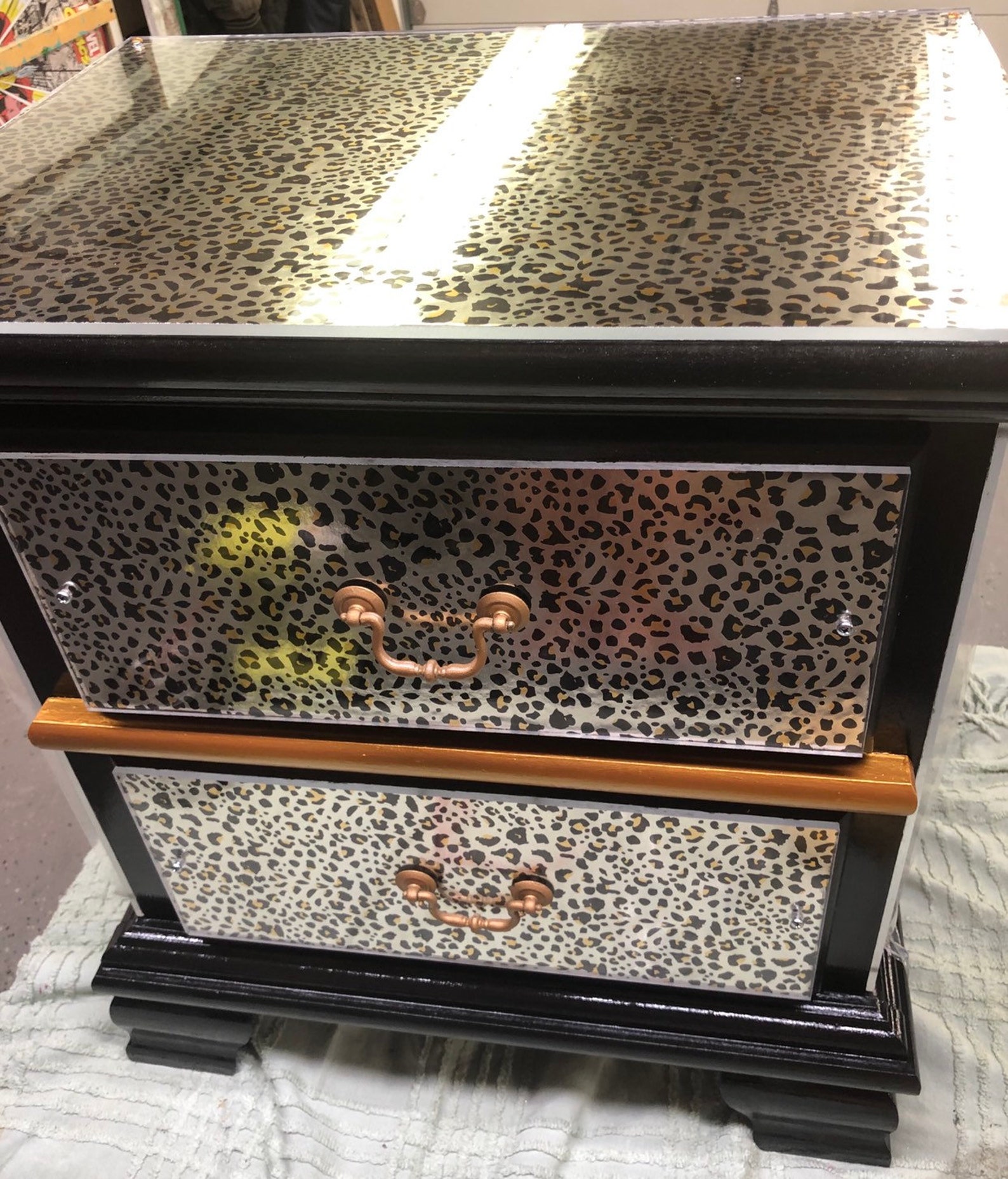 Leopard Furniture Leopard Print Leopard Table Leopard - Etsy