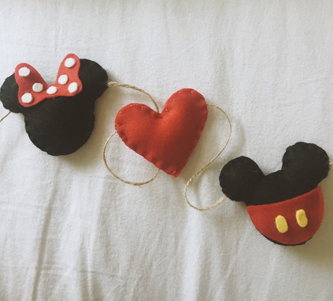 Minnie & Mickey Garland 70 In - Etsy
