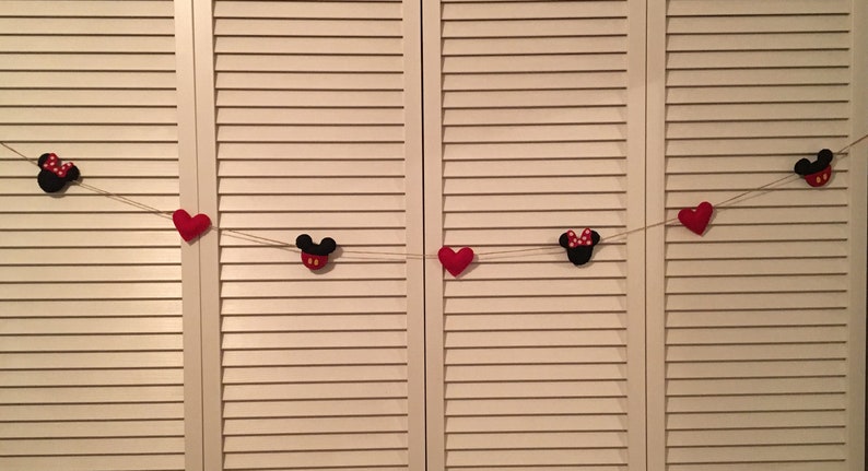 Minnie & Mickey Garland 70 In - Etsy