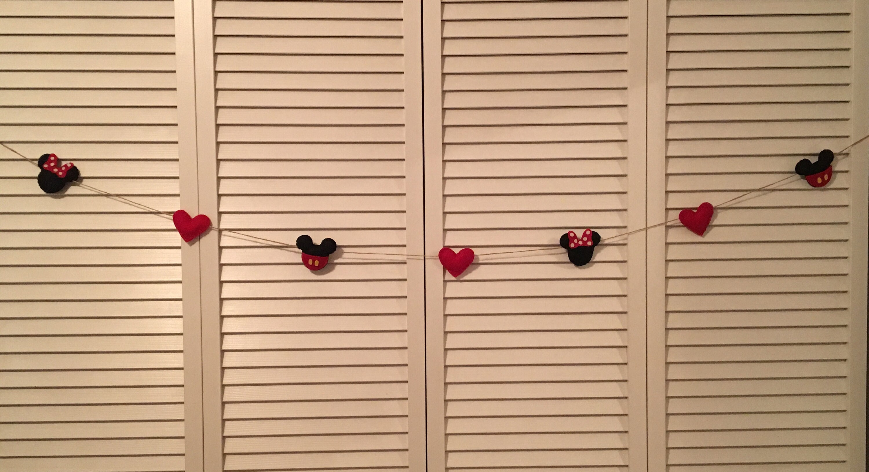 Minnie & Mickey Garland 70 In - Etsy
