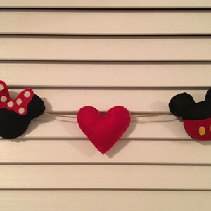 Minnie & Mickey Garland 70 In - Etsy