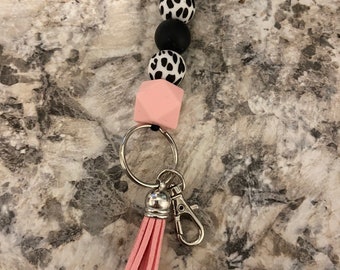 Cow Print Lanyard - Etsy