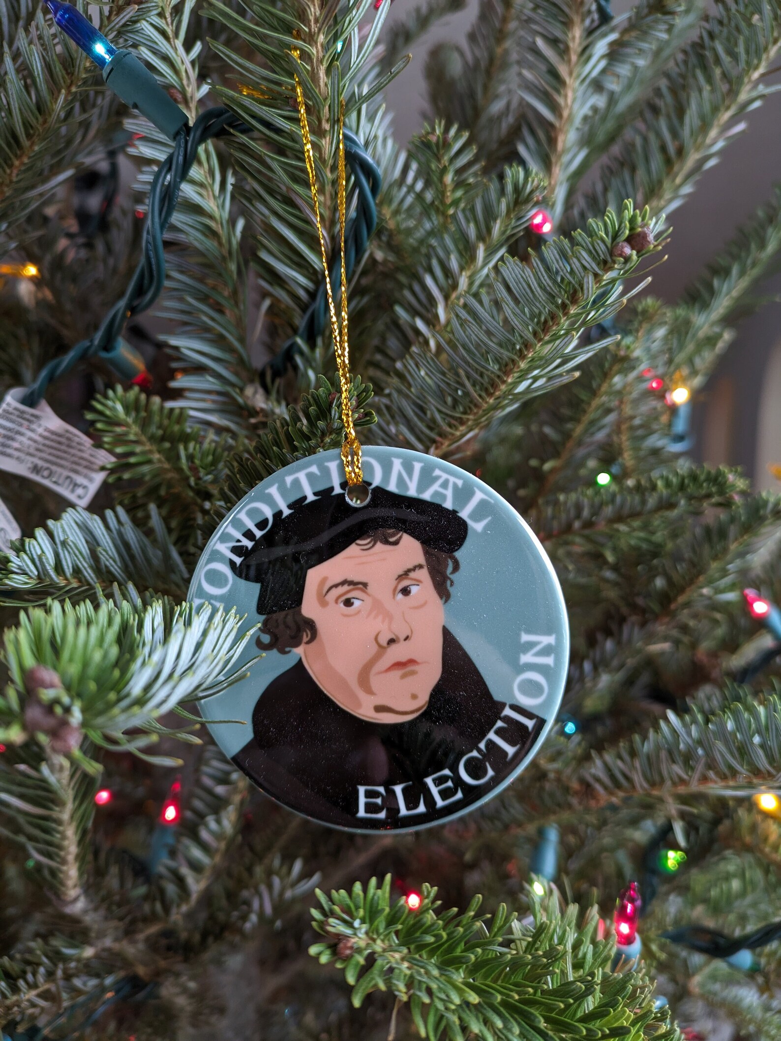Martin Luther Christmas Ornament | Reformation Christmas | Reformed ...