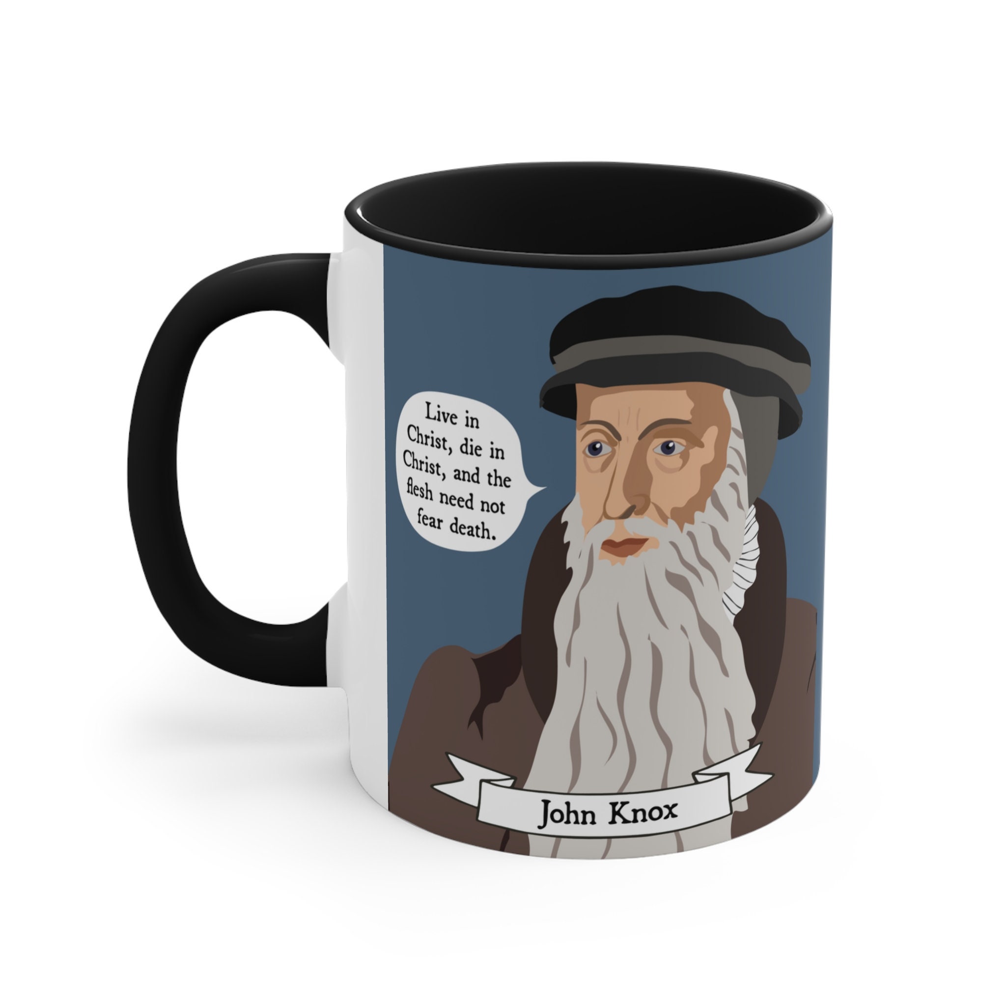 John Knox Mug Theology Mug Martin Luther Coffee Mug Reformation Mug ...