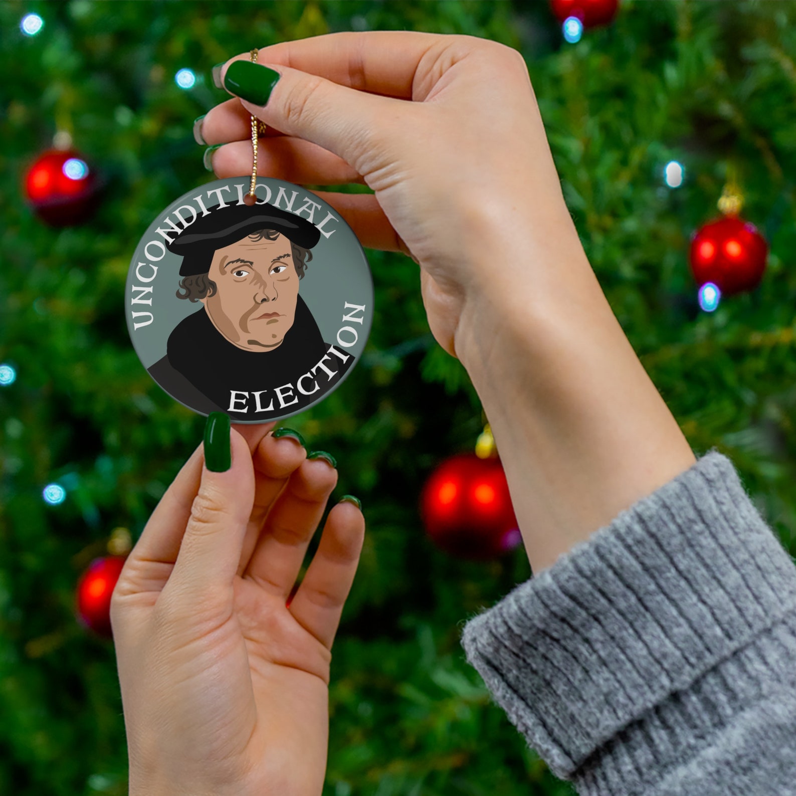 Martin Luther Christmas Ornament | Reformation Christmas | Reformed ...