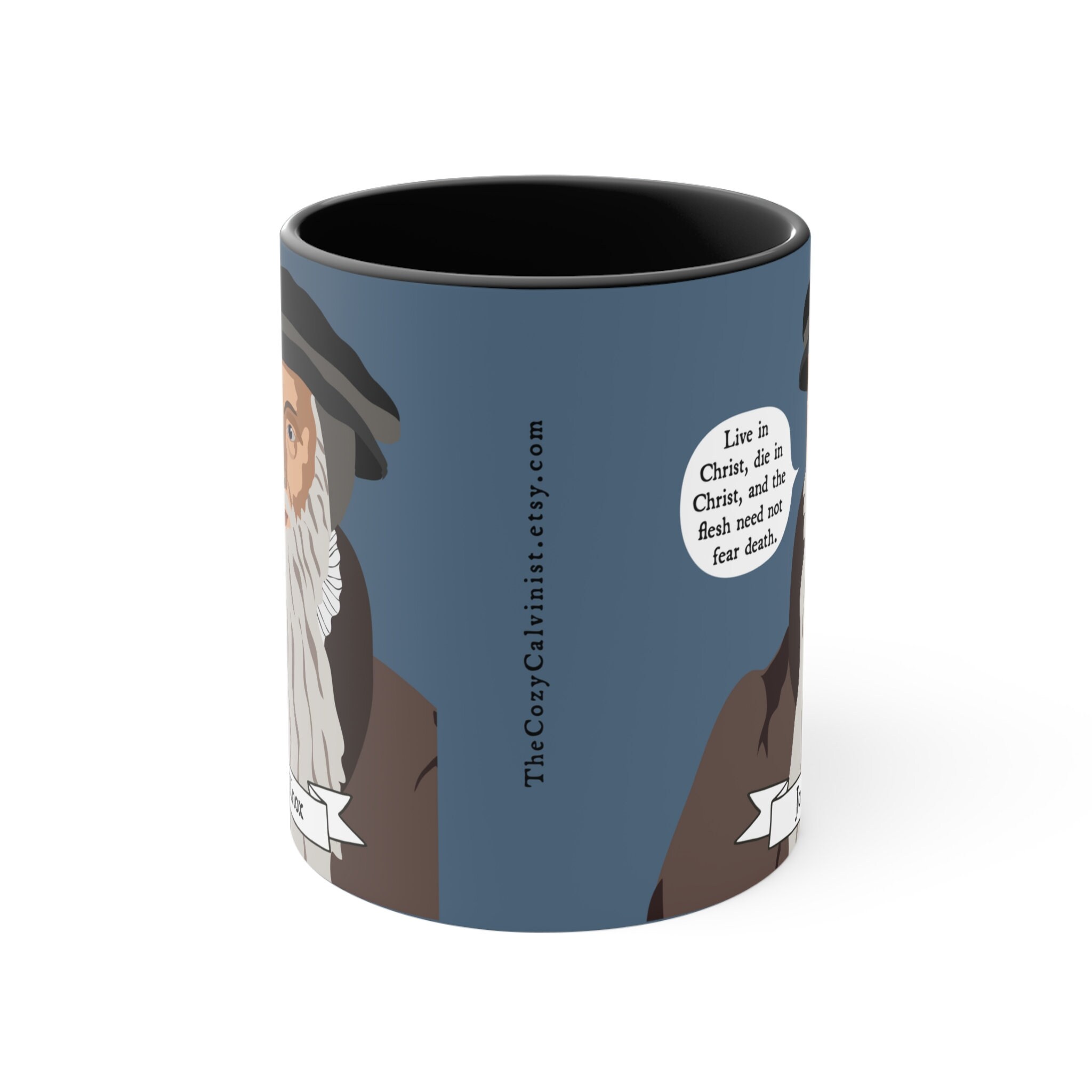 John Knox Mug | Theology Mug | Martin Luther Coffee Mug | Reformation ...