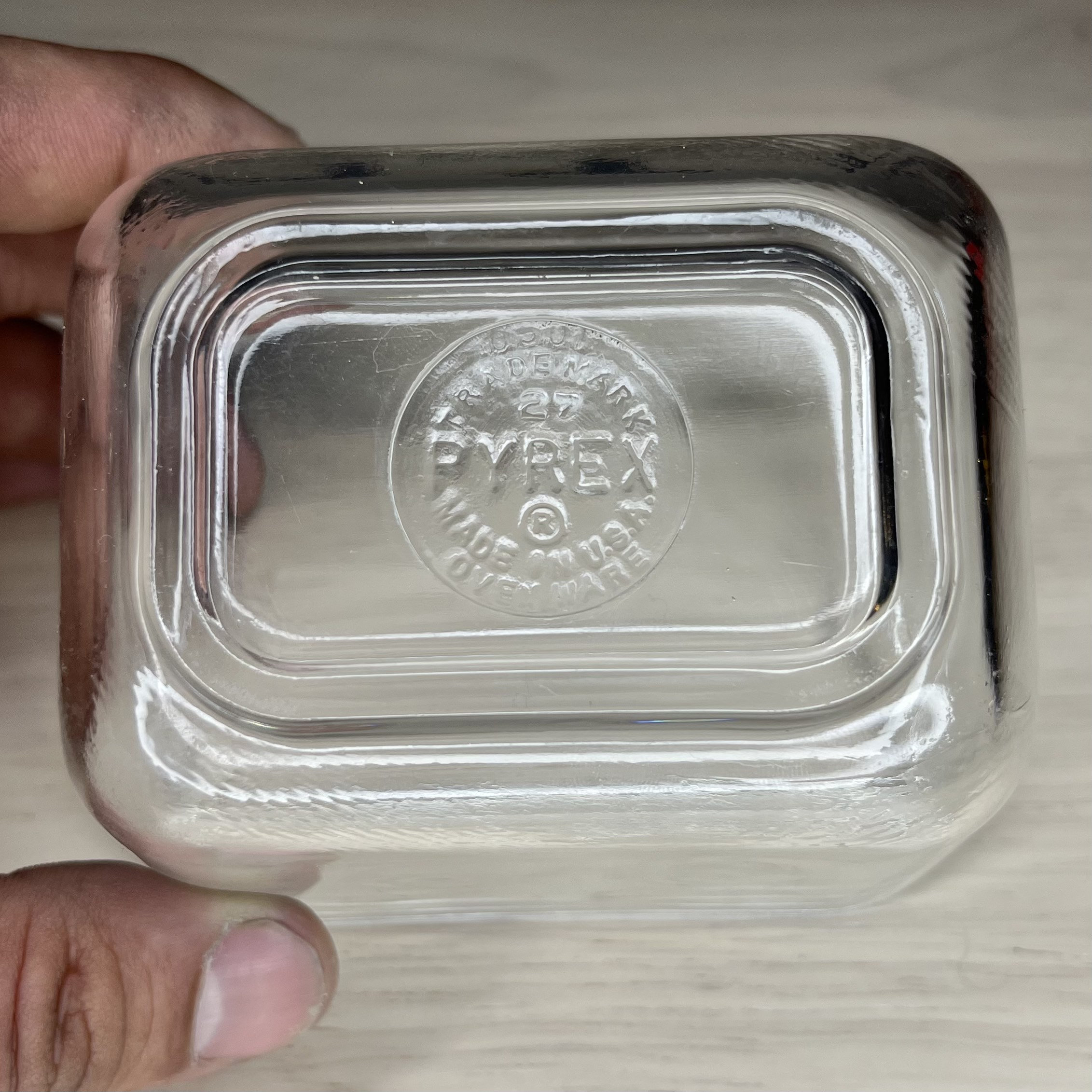 Vintage Pyrex 1920s Small Refrigerator Clear Dish 0501 With - Etsy