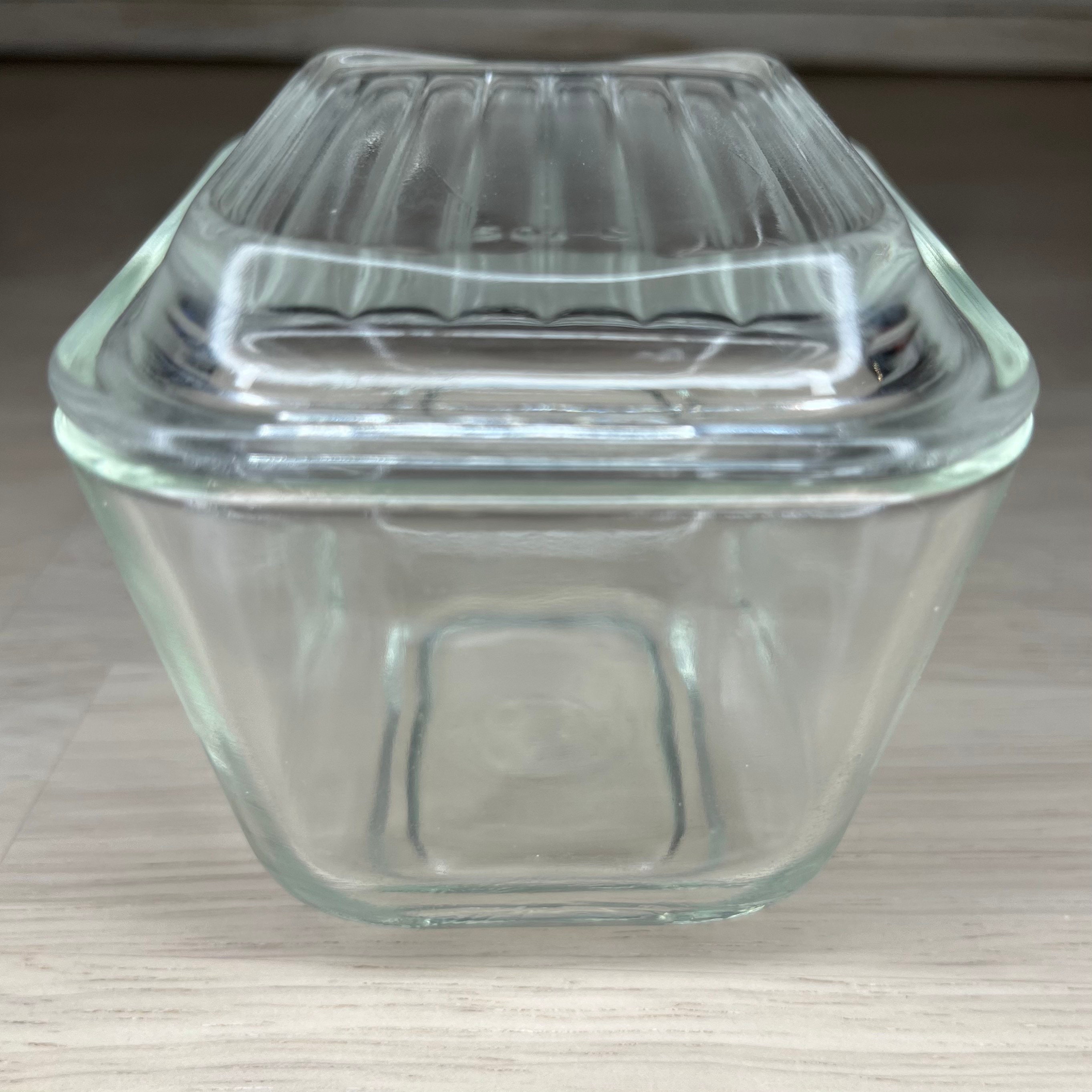Vintage Pyrex 1920s Small Refrigerator Clear Dish 0501 With - Etsy