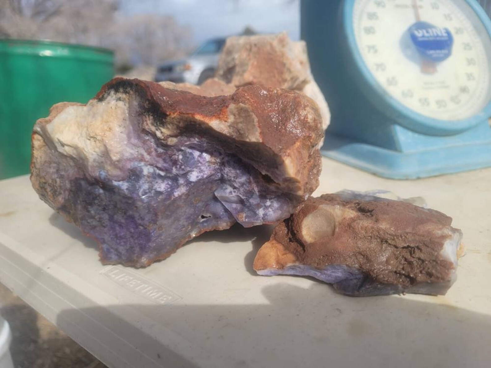 5lb. Purple Cloud Agate Rough Rock Mcdermitt USA Any Sizes. - Etsy