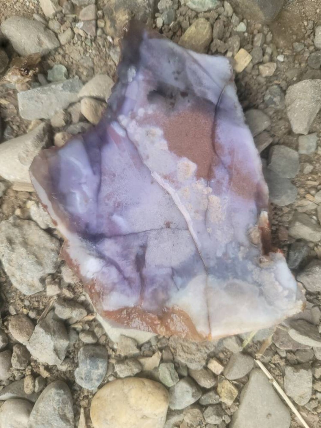 20lb. Purple Cloud Agate Rough Rock Mcdermitt USA, Broken Pieces or ...