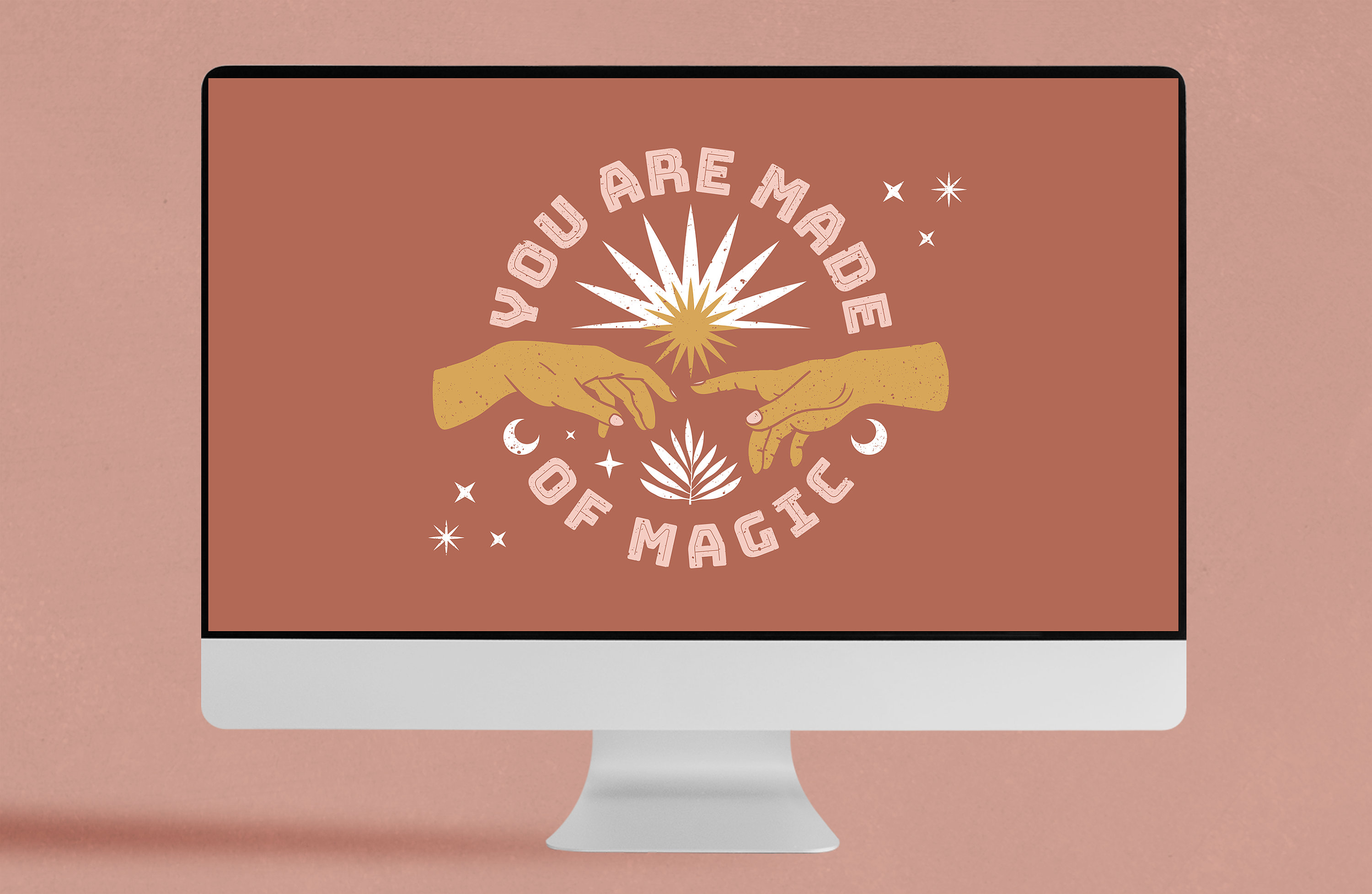 Trendy Desktop Wallpaper Background, You Are Magic, Digital Download, Set of 3, Mac Wallpaper ...